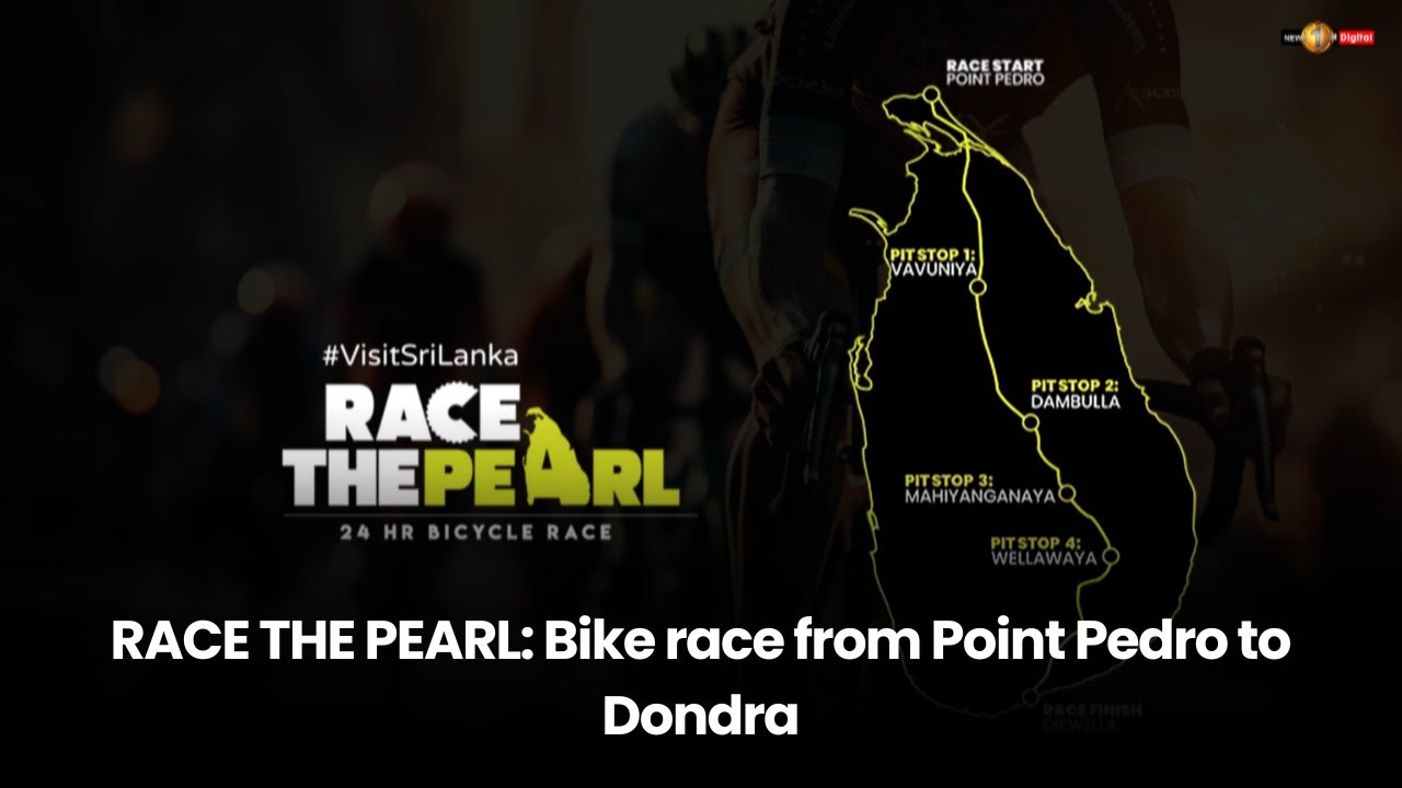 RACE THE PEARL: Bike race from Point Pedro to Dondra - YouTube