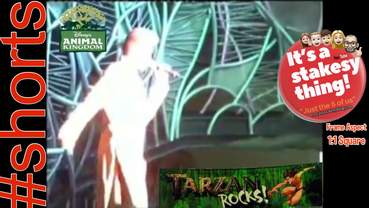 Tarzan Rocks | Disney Live show | 6/30 | Animal Kingdom | 2003 | Disney ...