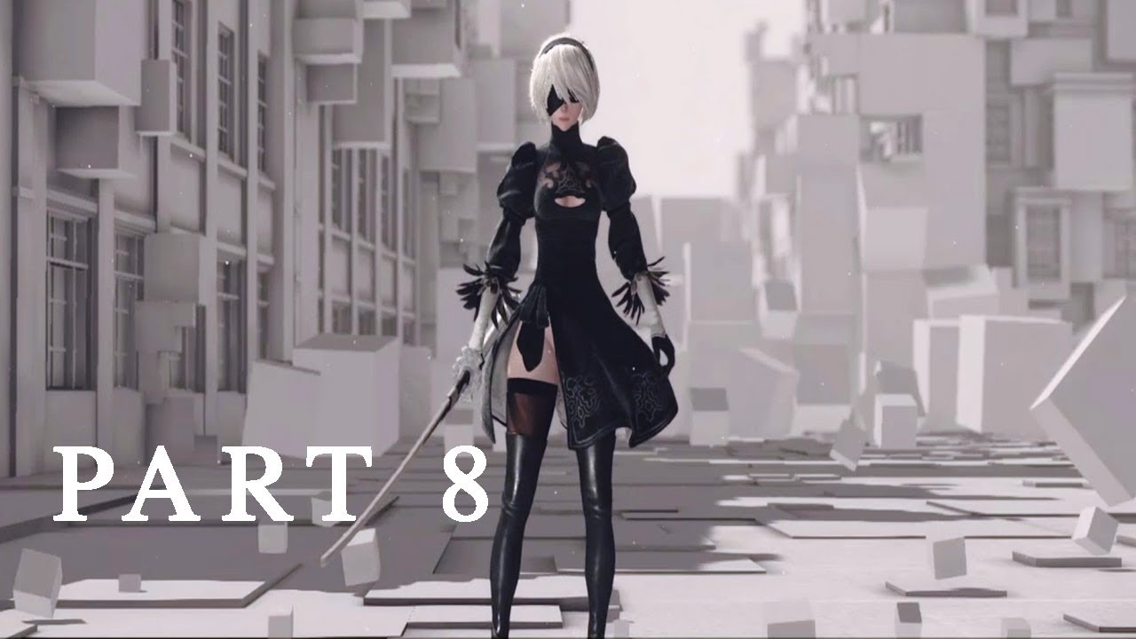 NIER AUTOMATA MOVIE Gameplay - Part 8 - YouTube