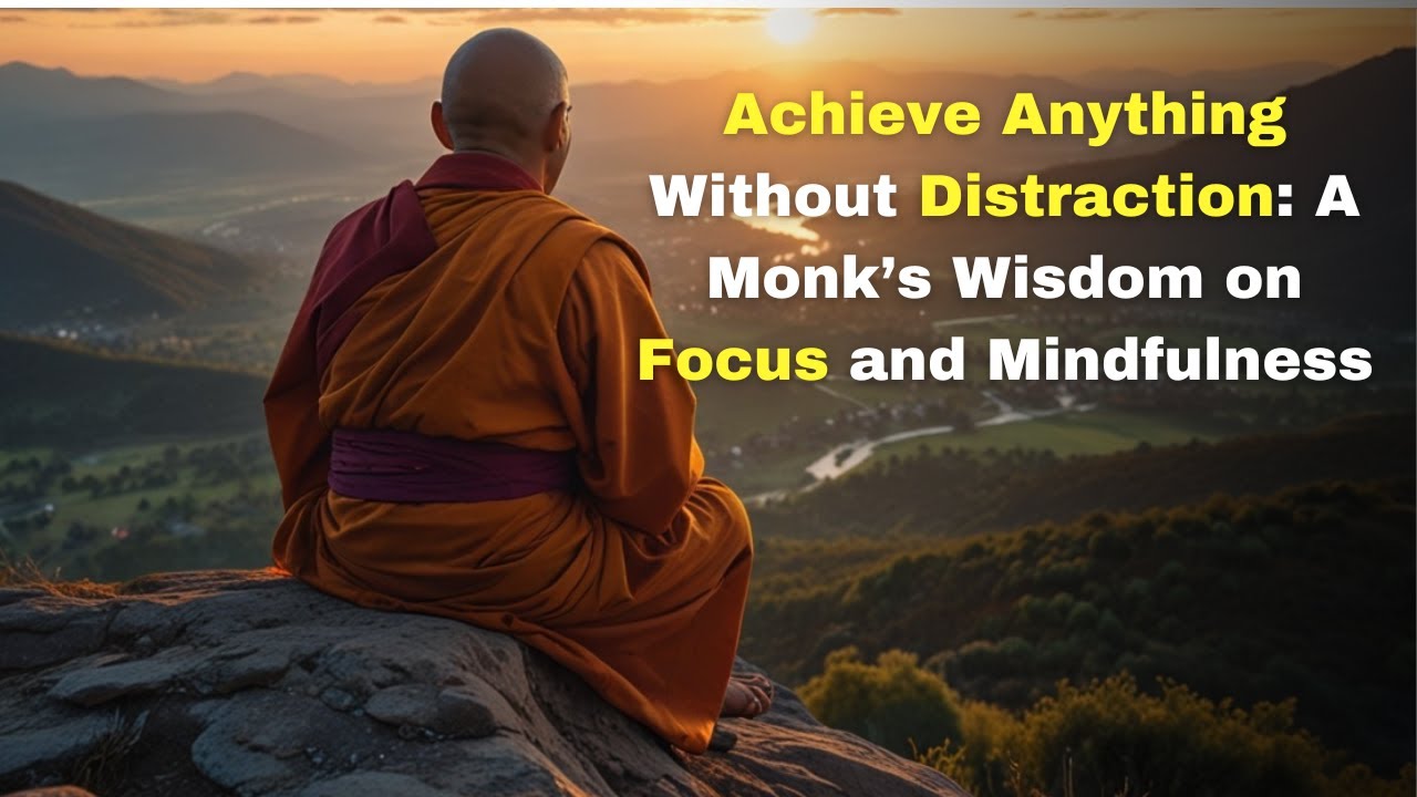 Achieve Anything Without Distraction A Monks Wisdom on Focus and ...