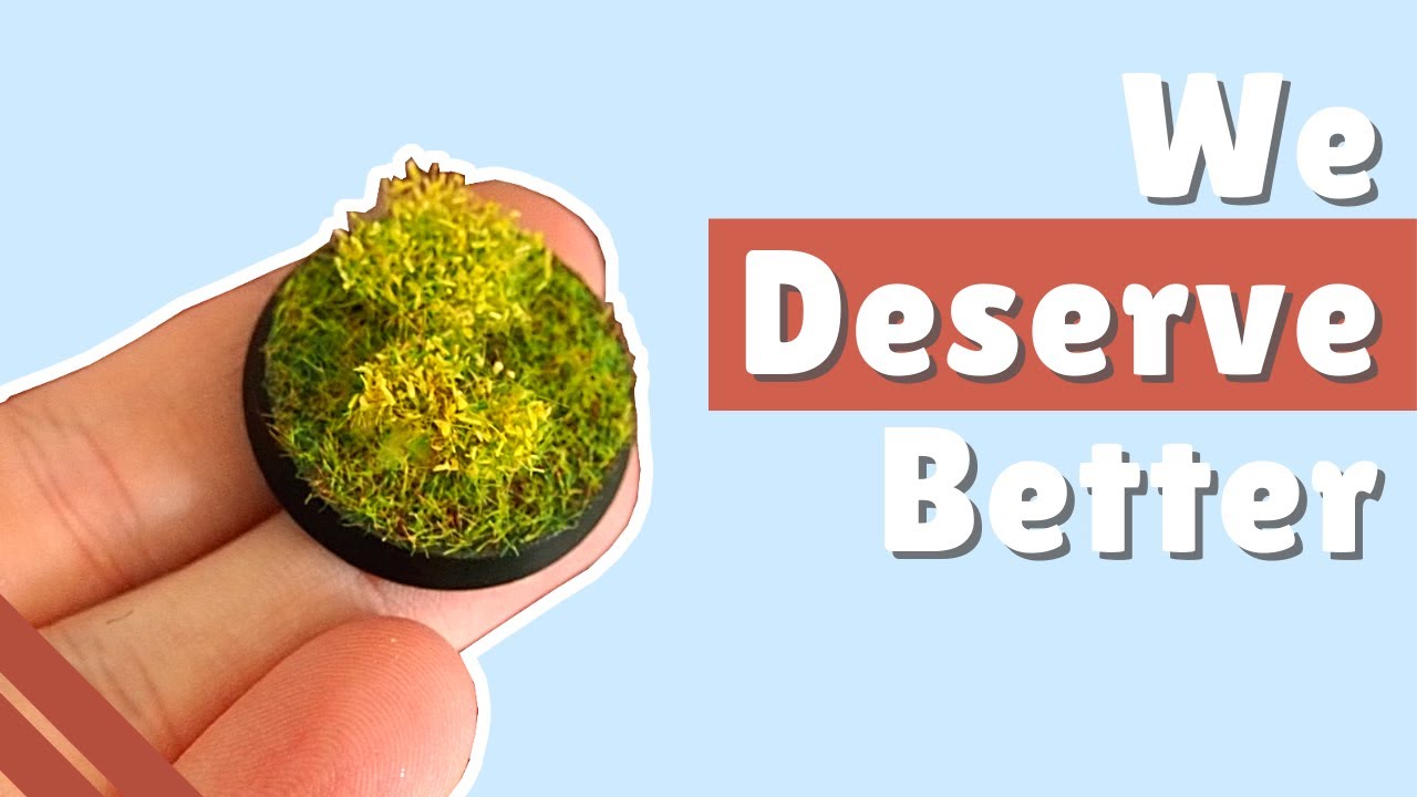 How to Make Better Bases for Your Minis! - YouTube