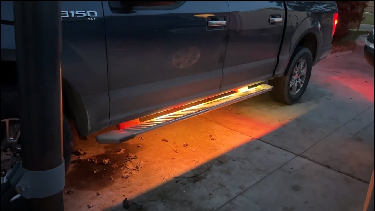 2 in 1 70 inch Fire Truck Lights Strip Running Board Emergency Lights ...