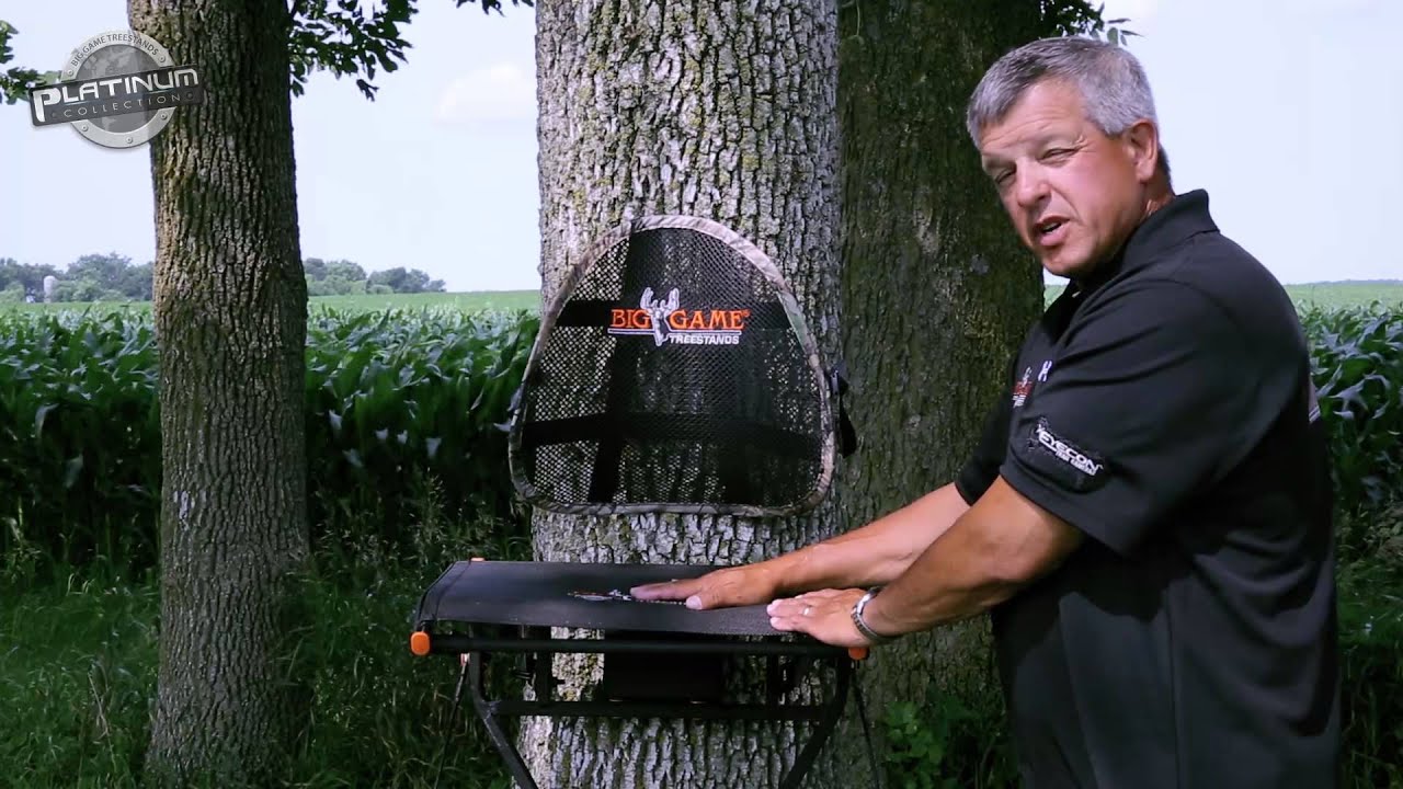 Prodigy Fixed Position Hang-On Tree Stand | Big Game Treestands - YouTube