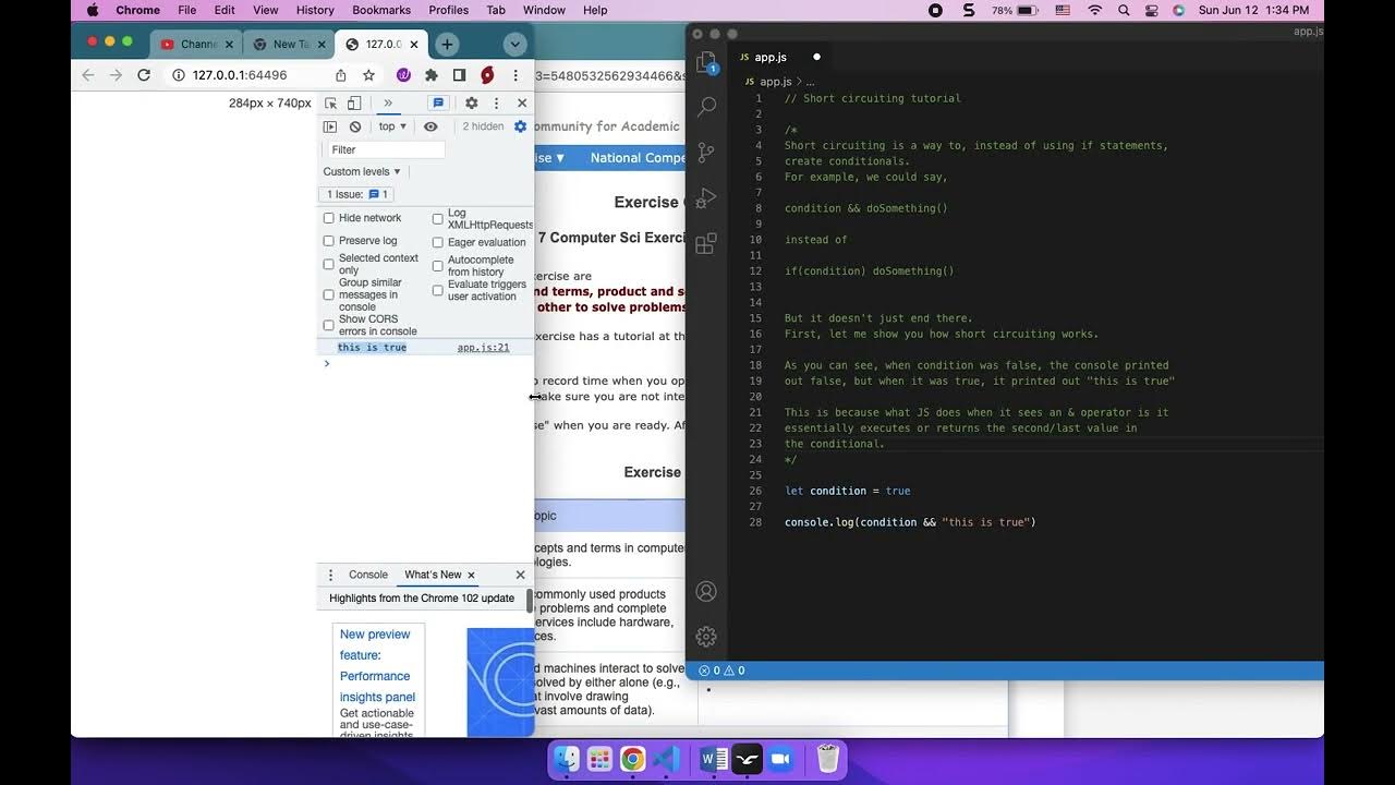 No More If else Statements: JS Short Circuiting - YouTube