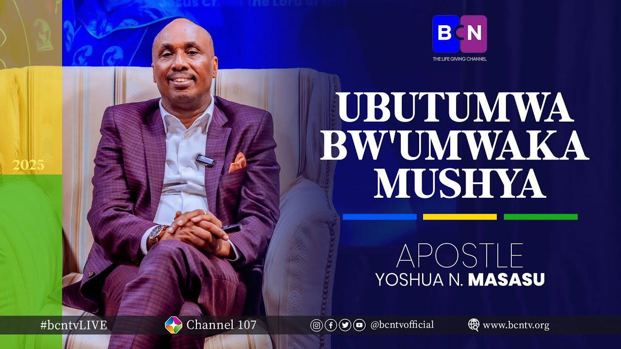 UBUTUMWA BW'UMWAKA MUSHYA HAMWE NA APOSTLE YOSHUA N.MASASU #kinyarwanda ...