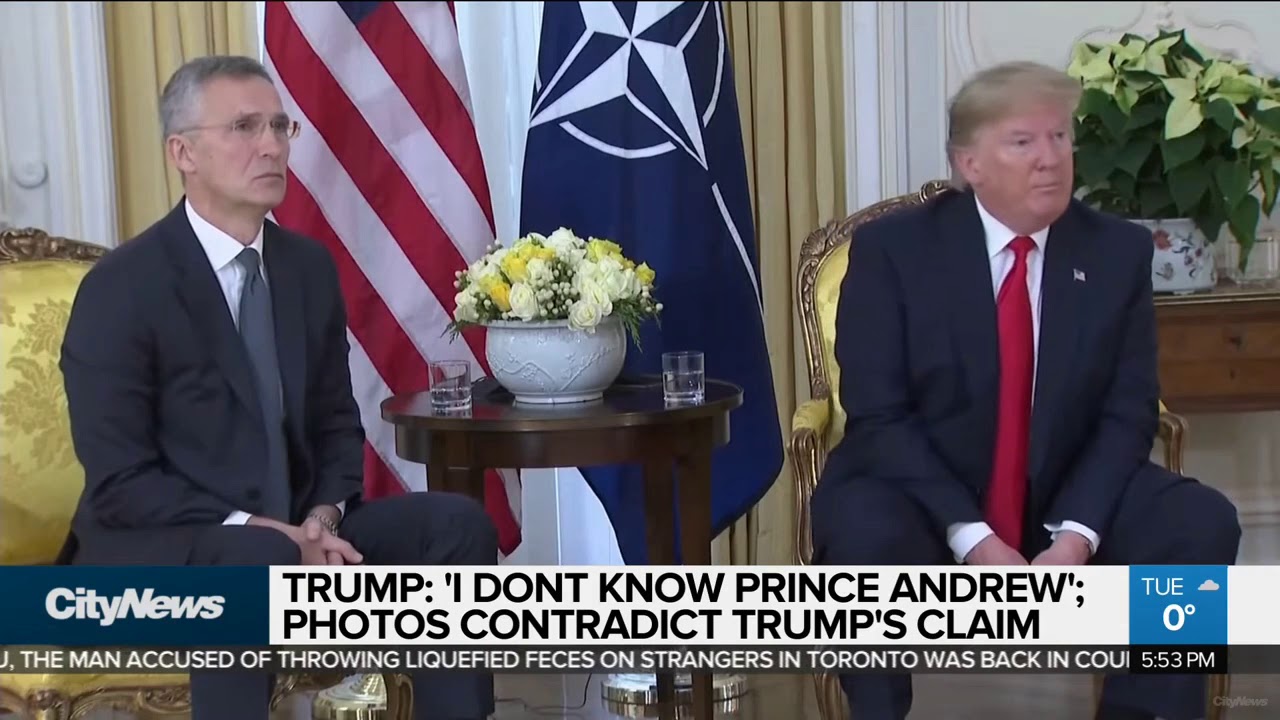 Trump 'I don't know Prince Andrew' - YouTube