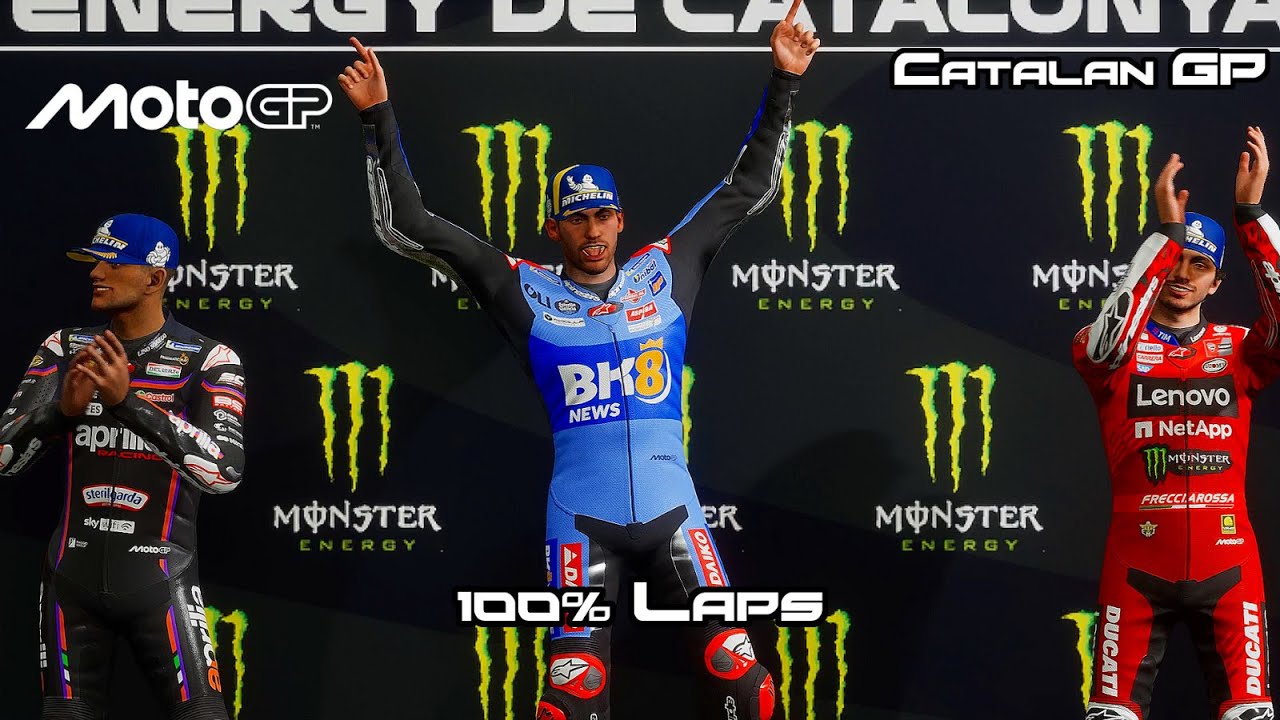 MOTOGP 25 CAREER MODE Class MotoGP CIRCUIT DE BARCELONA - CATALUNYA ...