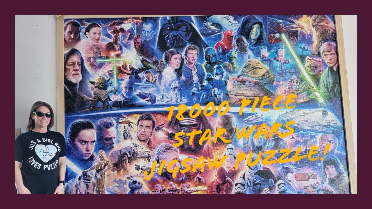18000 Piece Ravensburger Star Wars Jigsaw Puzzle! - YouTube