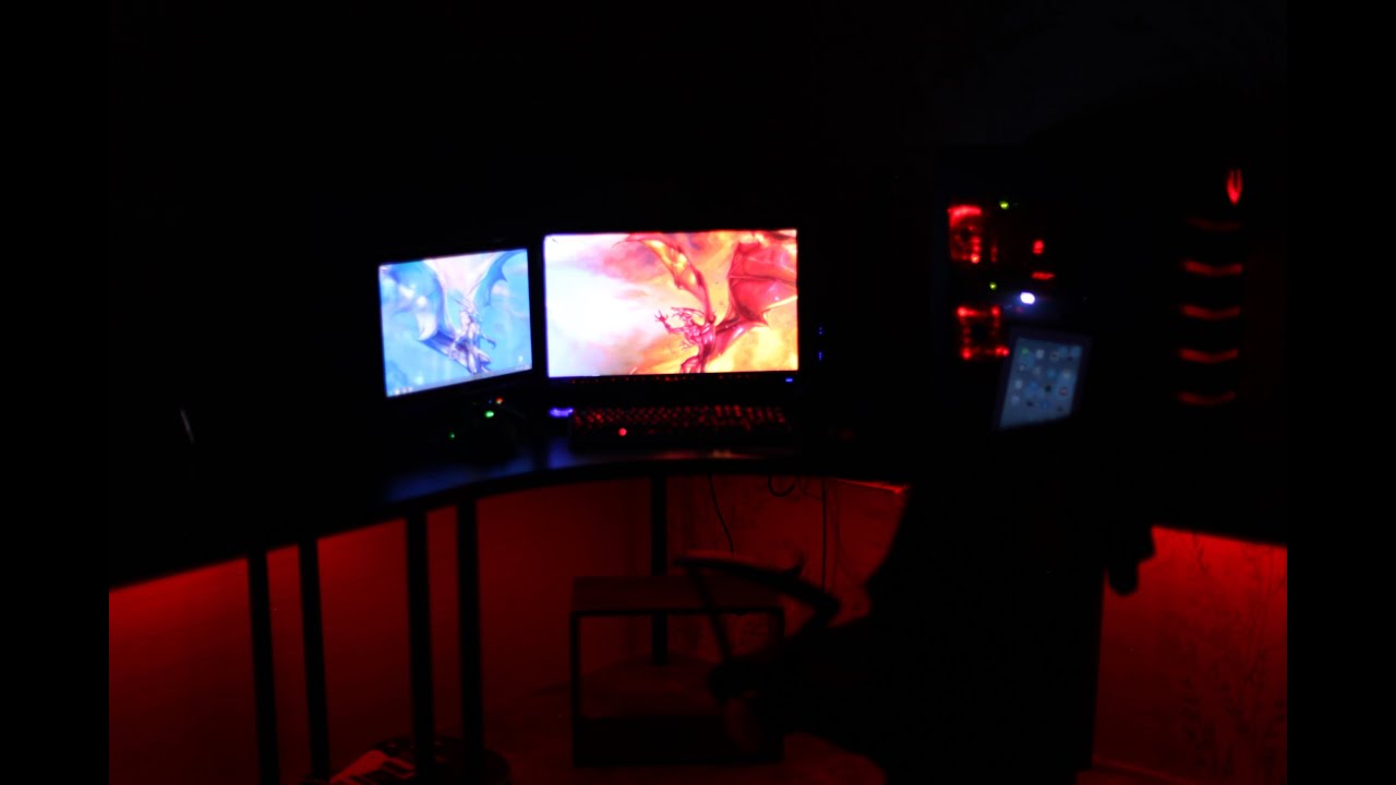 السيت اب حقي :||: My Custom PC Setup - YouTube