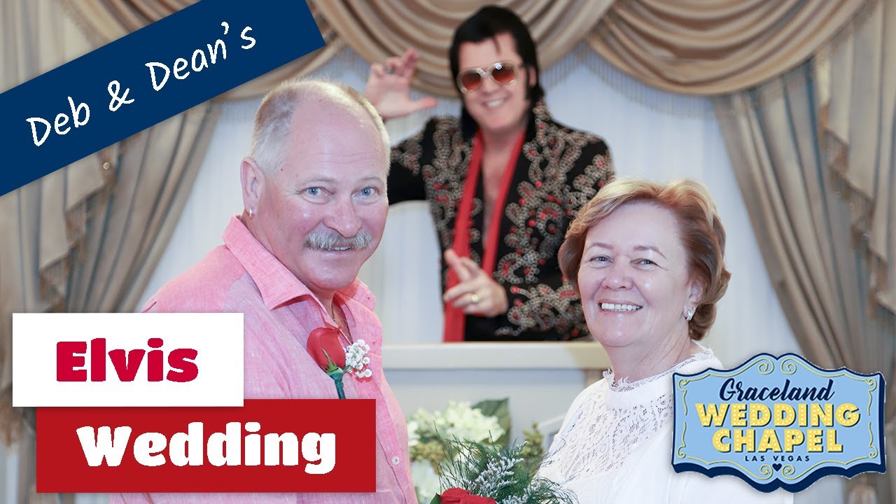 Deb & Dean's Elvis Wedding Ceremony at Graceland Chapel | Las Vegas ...