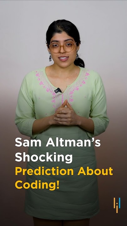 🔥Sam Altman’s Shocking Prediction About Coding! #shorts #simplilearn - YouTube
