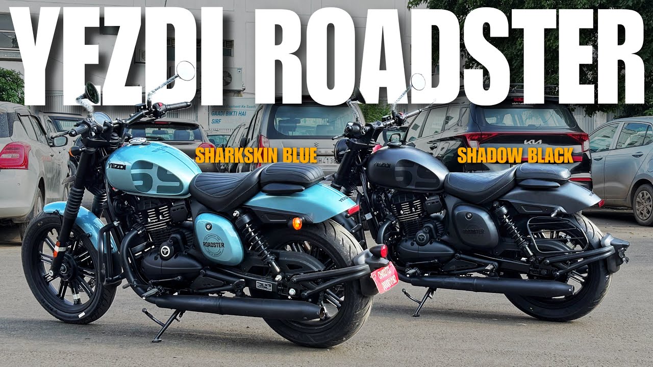 yezdi roadster 2025 base model vs top model - quick comparison - YouTube