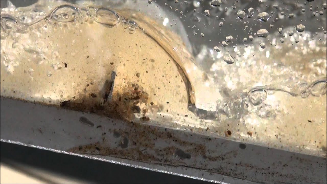 sluice box riffle straight - YouTube