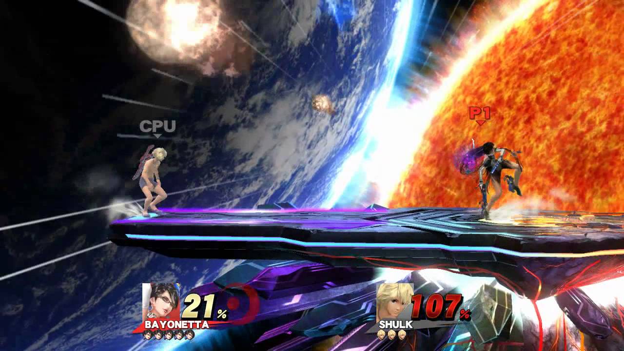 Bayonetta vs. Beach Shulk - YouTube