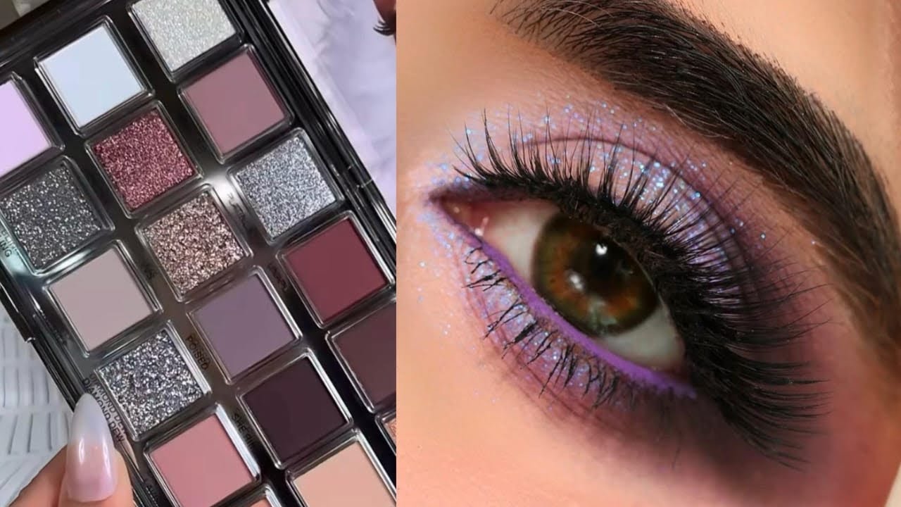 Soft glam eye makeup tutorial || for brown eyes - YouTube