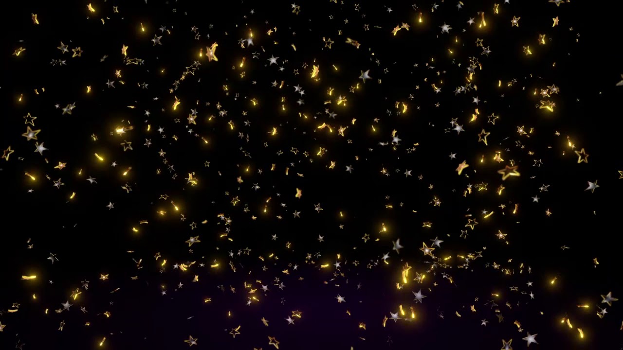Christmas background video loop - Falling Shining Stars | christmas ...