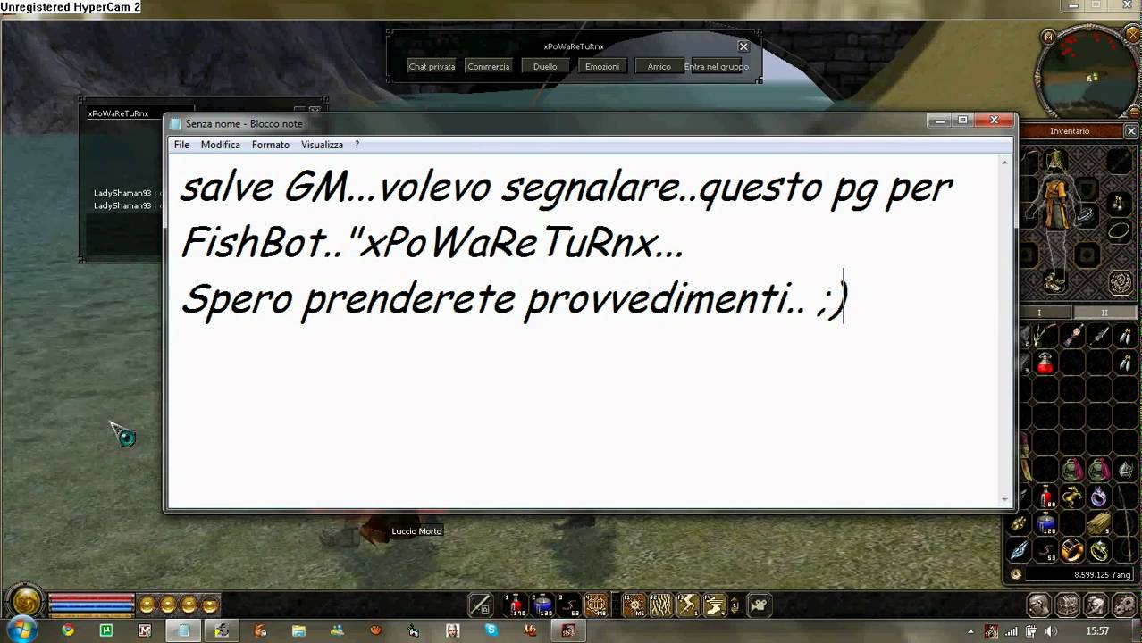 Mt2 Ita - xPoWaReTuRnx utilizza fishbot - YouTube
