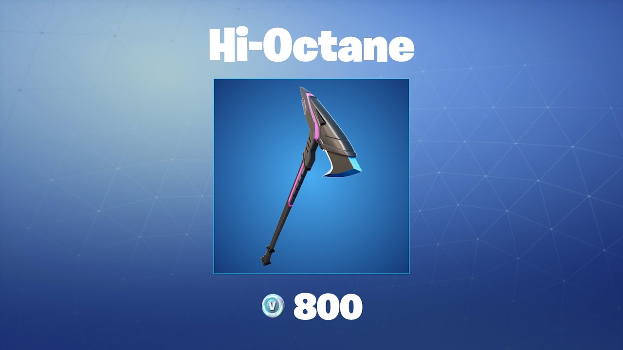 Hi-Octane | Fortnite Pickaxe - YouTube