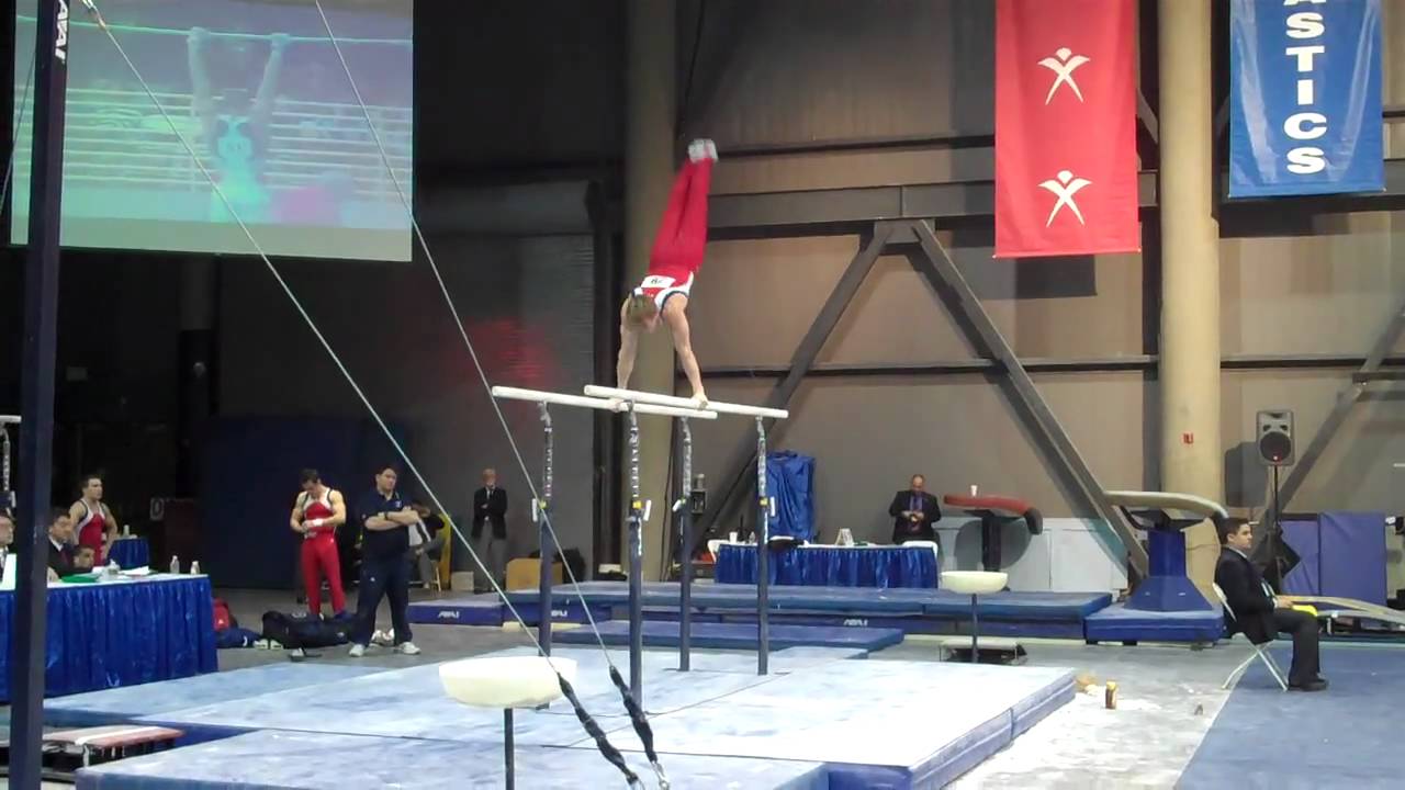Christopher Schaaf - Parallel Bars - 2010 Winter Cup - Day 1 - YouTube