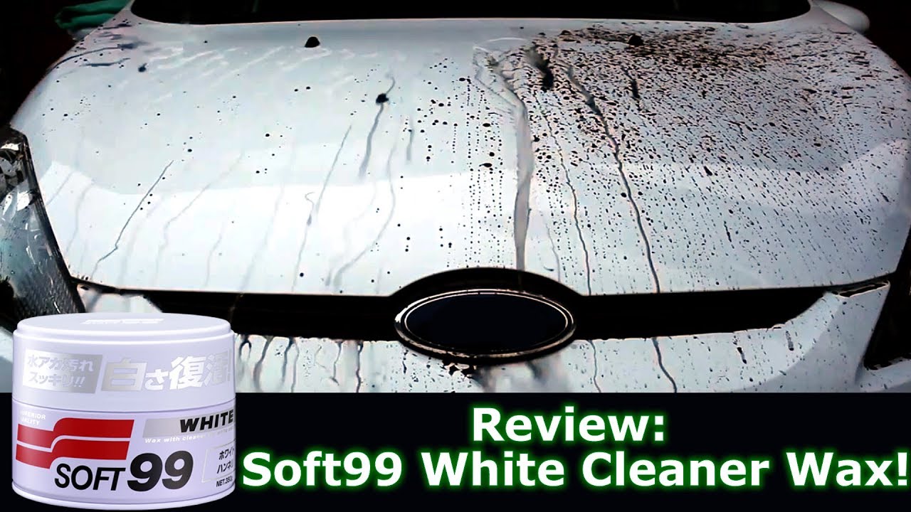 Avaliação: Teste de Cera Soft99 White Cleaner Wax Vale a pena? É boa ...