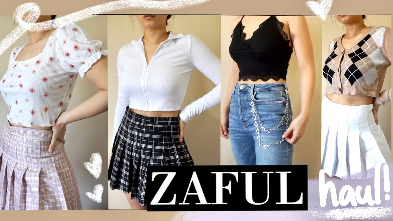 ZAFUL HAUL + 20% Discount code!!! (aesthetic + pinterest worthy ...