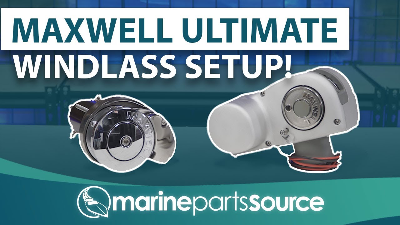 Maxwell Windlass ultimate package setup! - YouTube