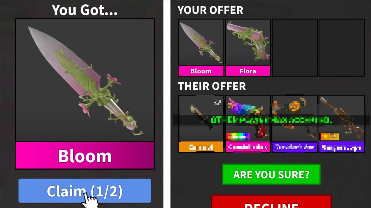 What Do People In MM2 Offer For The NEW BLOOM SET!? - YouTube