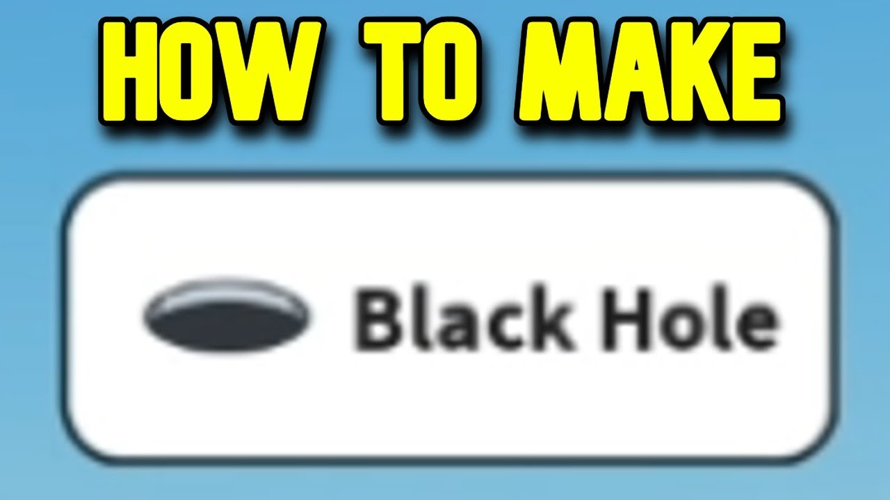 How to Make a Black Hole in Aura Craft (Roblox) - YouTube