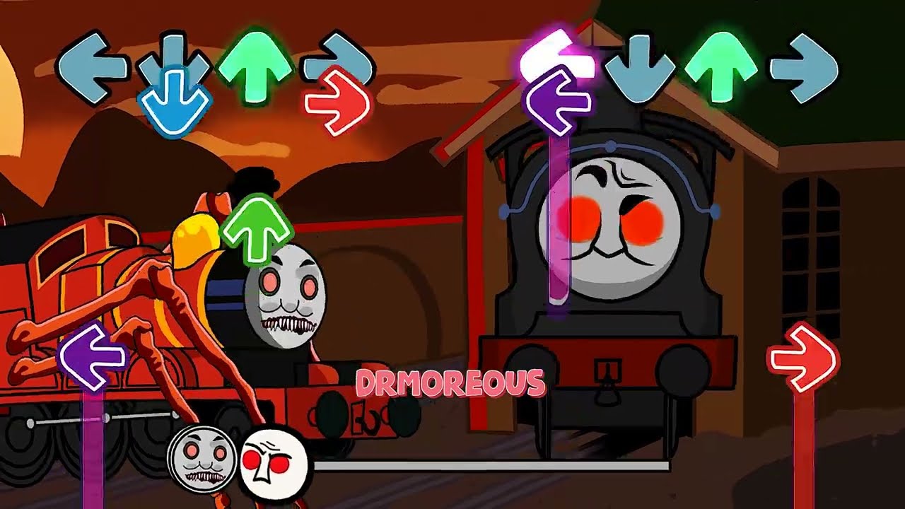 NEW Cursed James (Thomas & Friends) VS ALL Big Engine Brawl - Friday ...