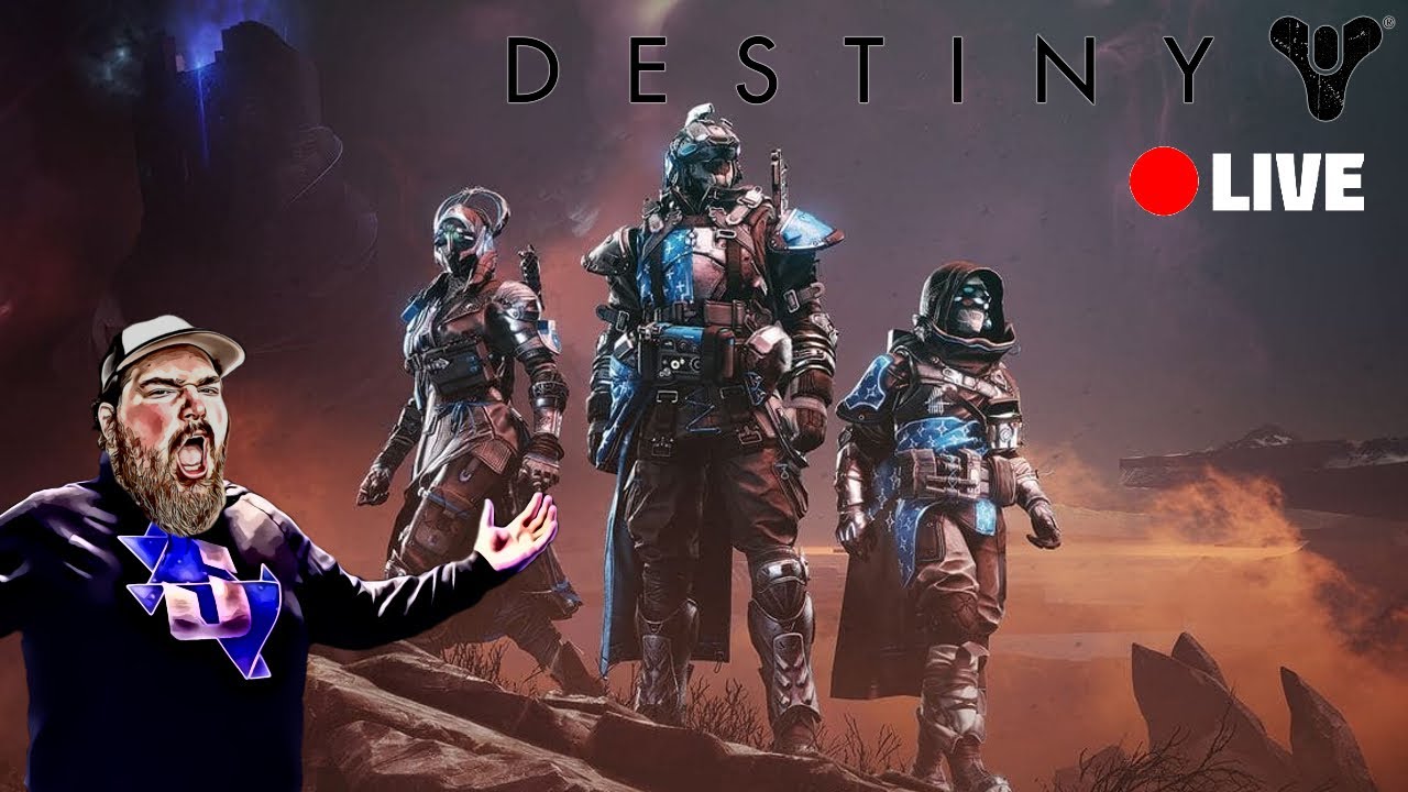 LIVE - playing DESTINY 2 for the second time ever! - YouTube