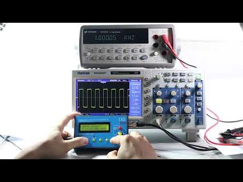 FG-200 DDS Function Signal Generator Frequency Counter and Sine+Square ...