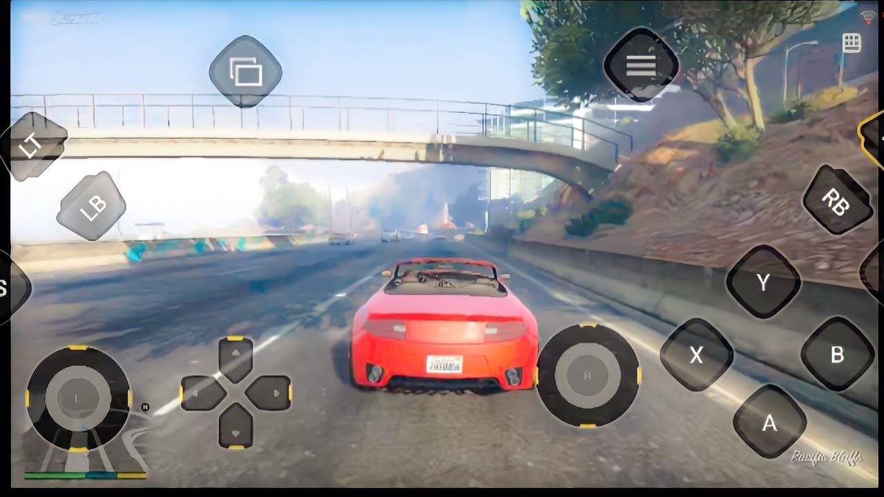 JOYSAK *NEW* CLOUD GAMING APP GTA V GAMEPLAY || NEW CLOUD GAMING APP ...