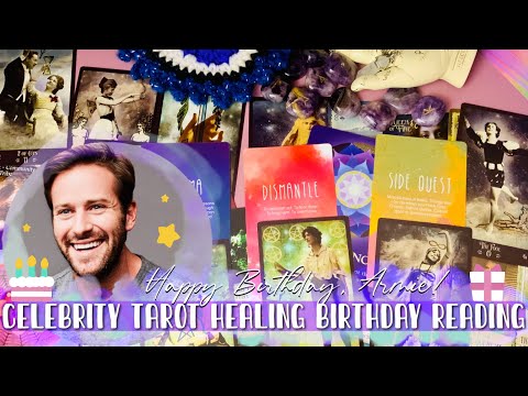 Armie Hammer Celebrity Tarot Healing Birthday Reading! 🥳 🎉 Happy Birthday, Armie!