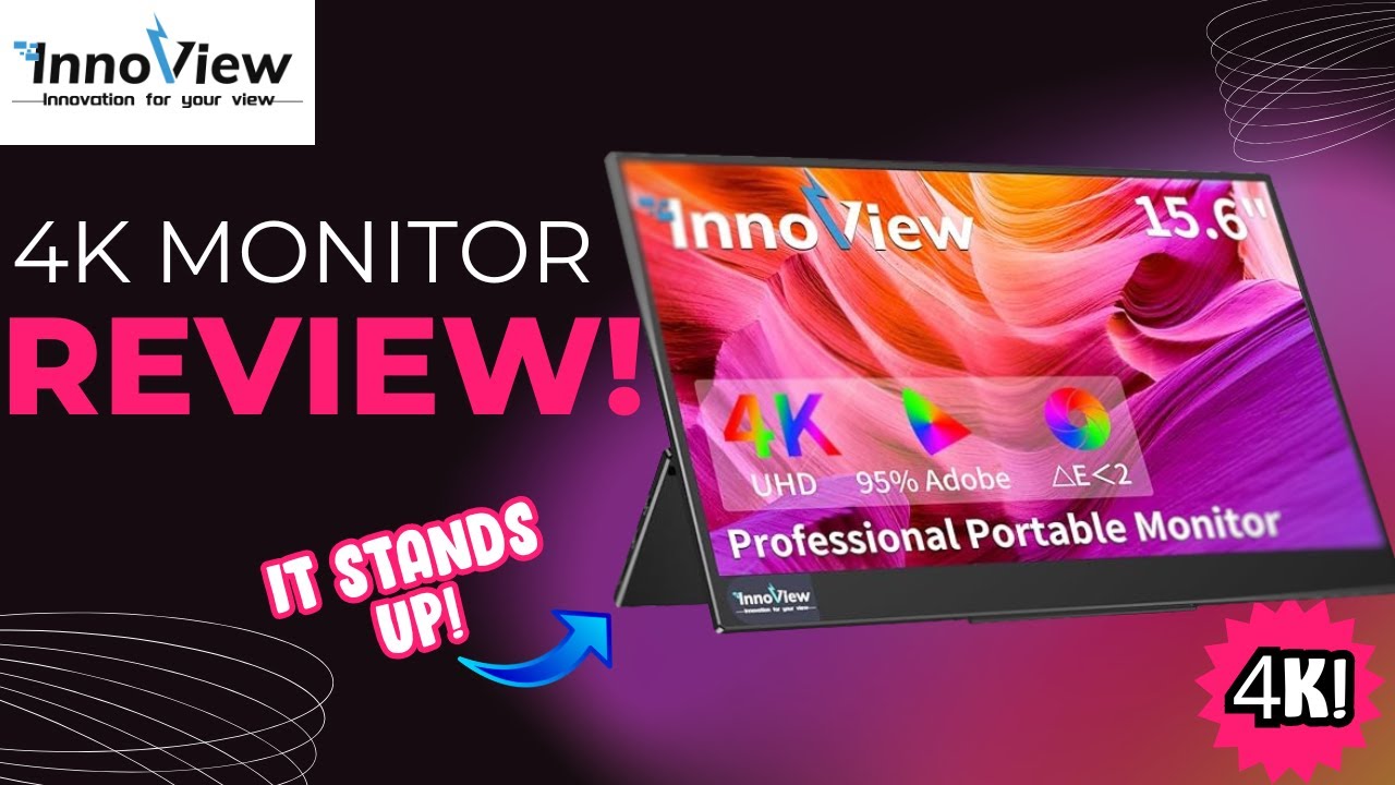 This InnoView 4K Portable Monitor Is Made For Gamers & Content Creators ...