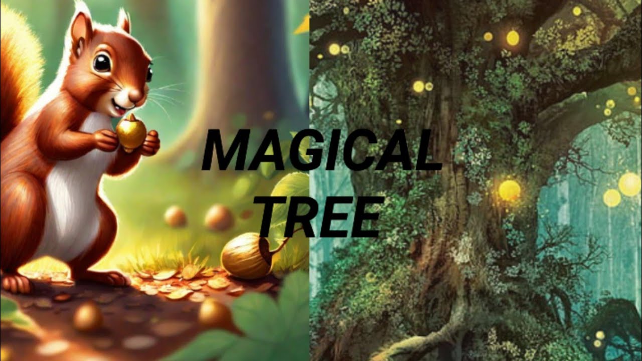 ||The Curious Squirrel and magical tree||🎄 - YouTube