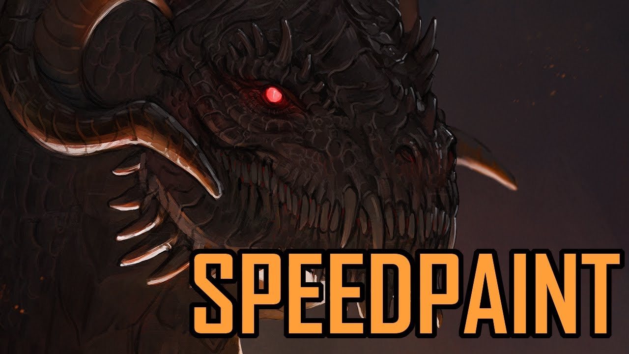 Dragon Speedpaint - YouTube