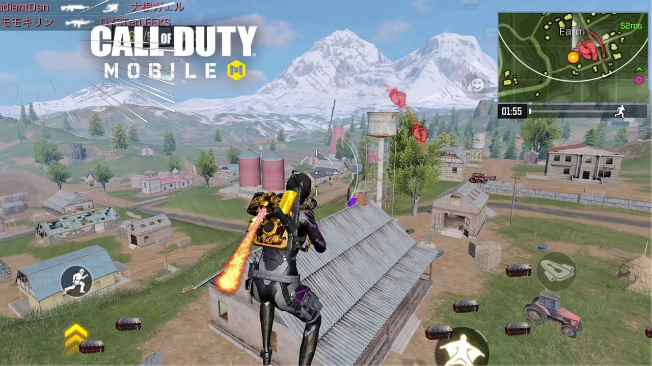 On the farm "Solo v squad" gameplay CODM Call of Duty Mobile! - YouTube