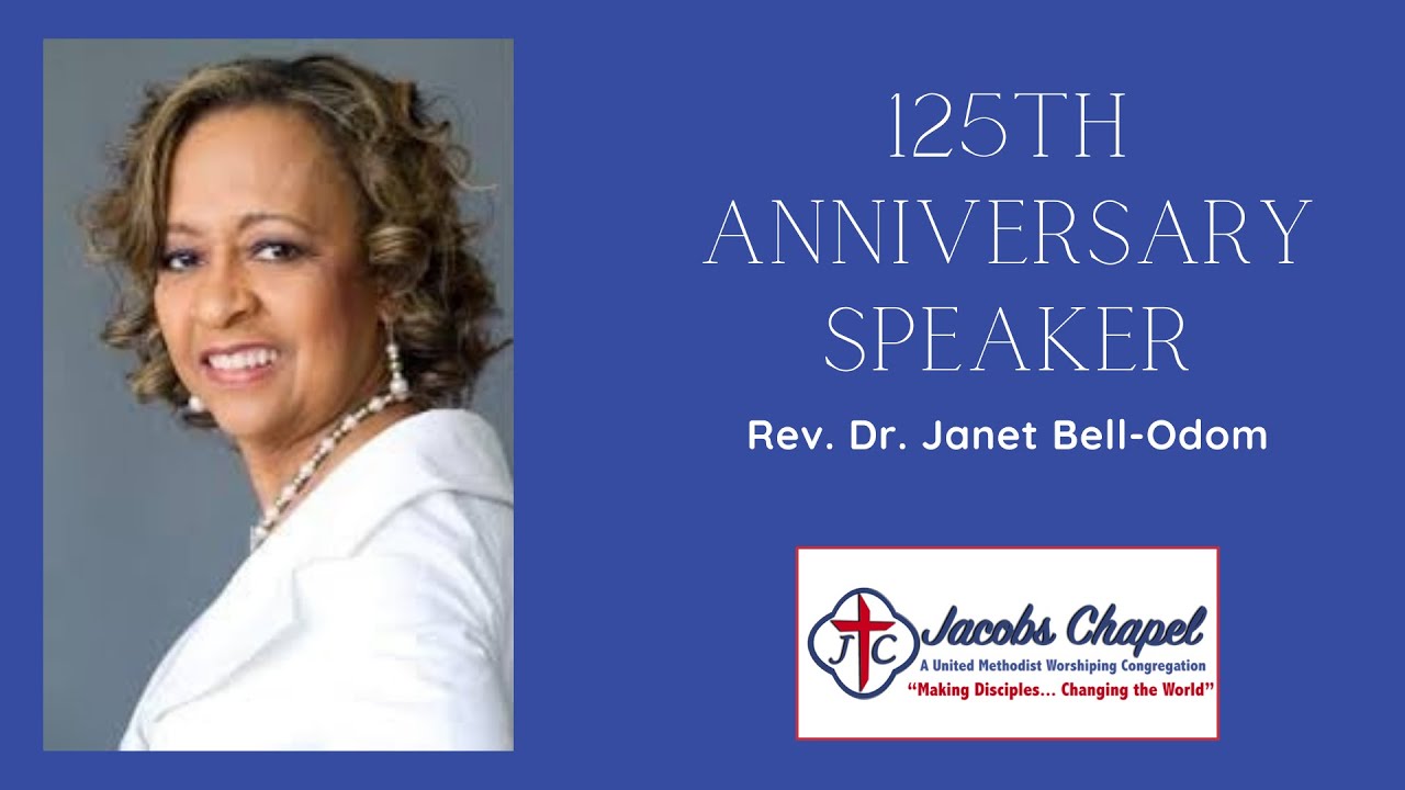 Please celebrate 125 years with us at Jacobs Chapel with our guest ...
