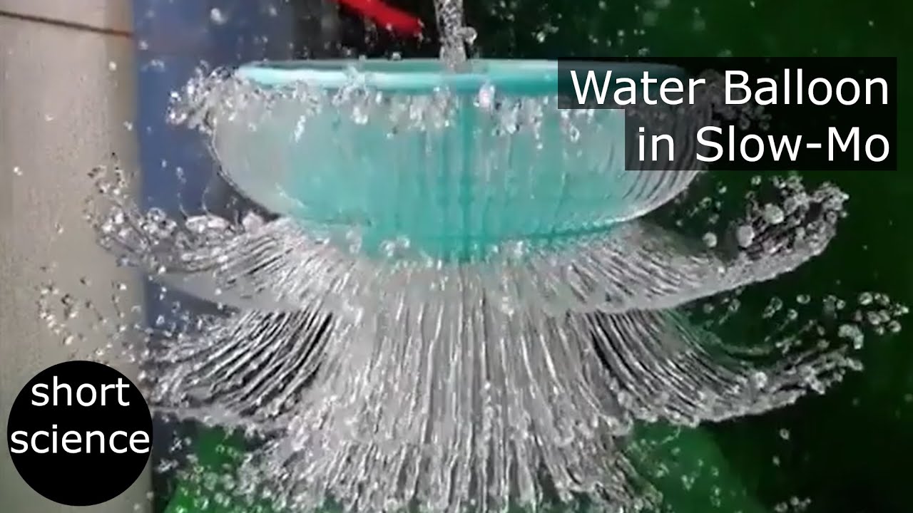 Water Balloon In Slow Motion | Hypnotizing Slow-Mo - YouTube