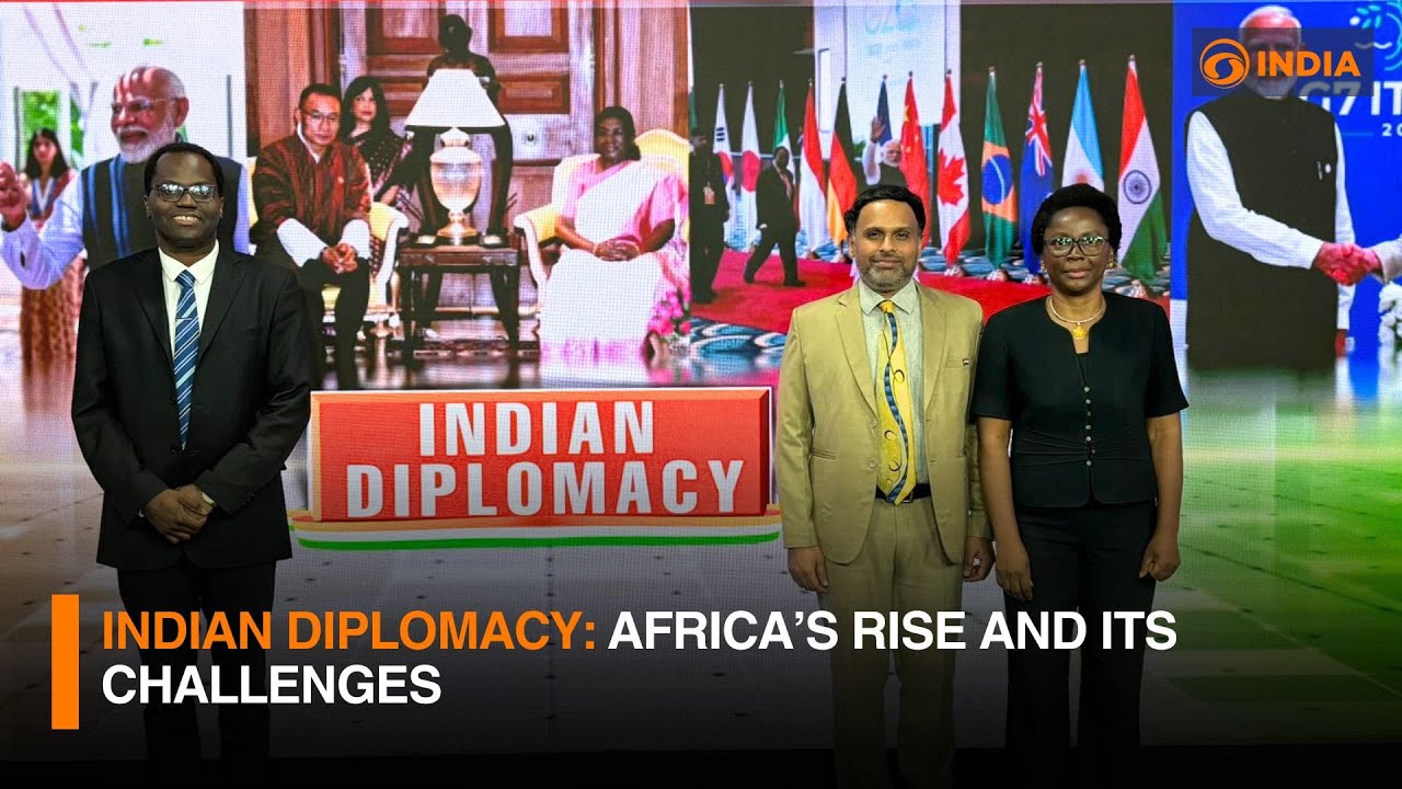 Indian Diplomacy: Africa’s Rise and its Challenges | DD India - YouTube