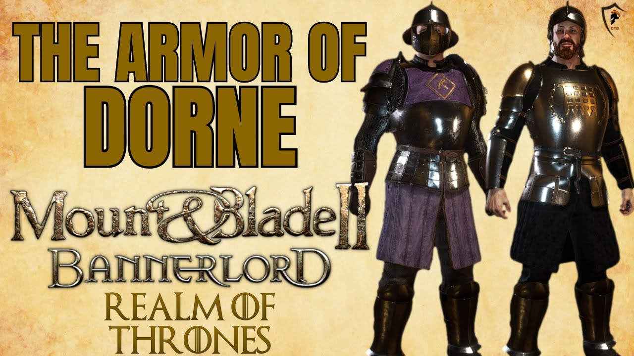 Realm of Thrones Dorne Armor Sets Showcase | Bannerlord Mod - YouTube