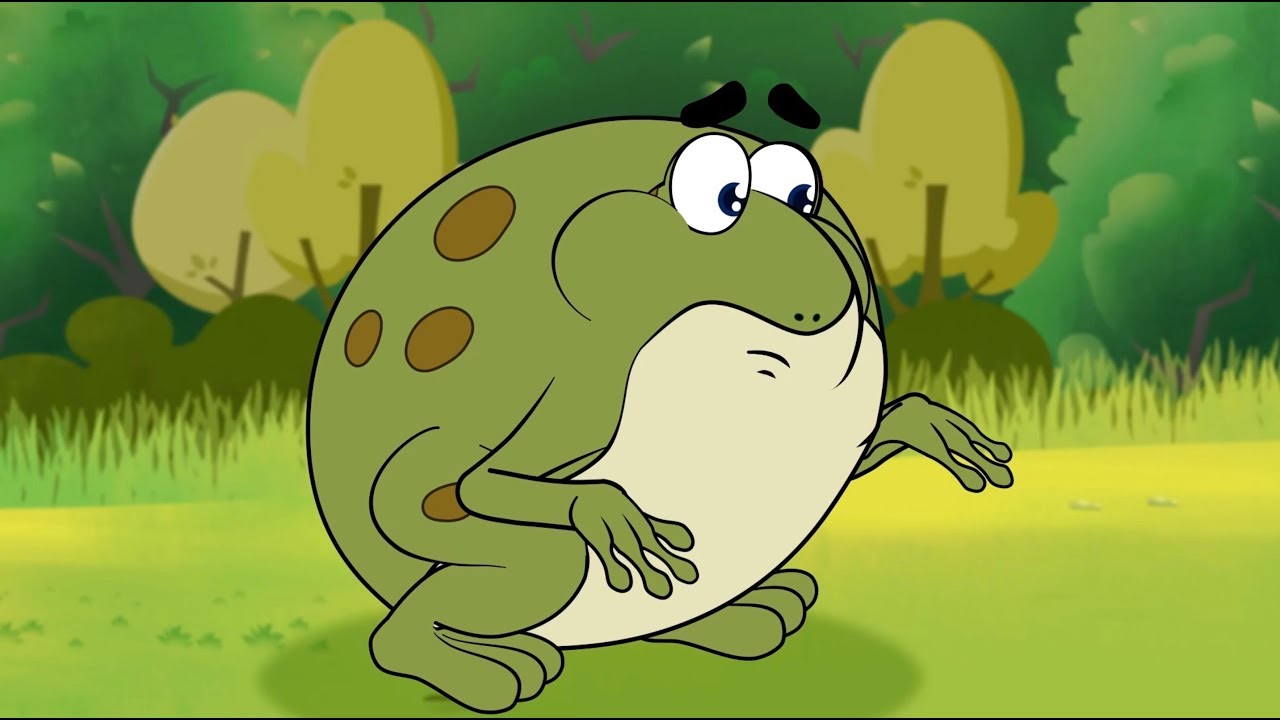 O Sapo e O Boi | Fabula | Desenho animado infantil com os Amiguinhos ...