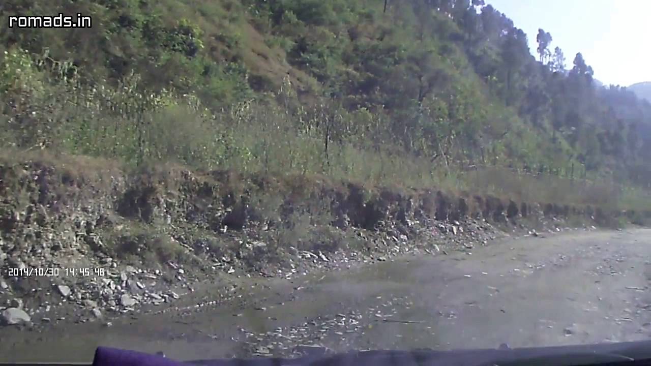 Sadhupul River Crossing on Chail Road, Himachal Pradesh (2014-10-30 ...