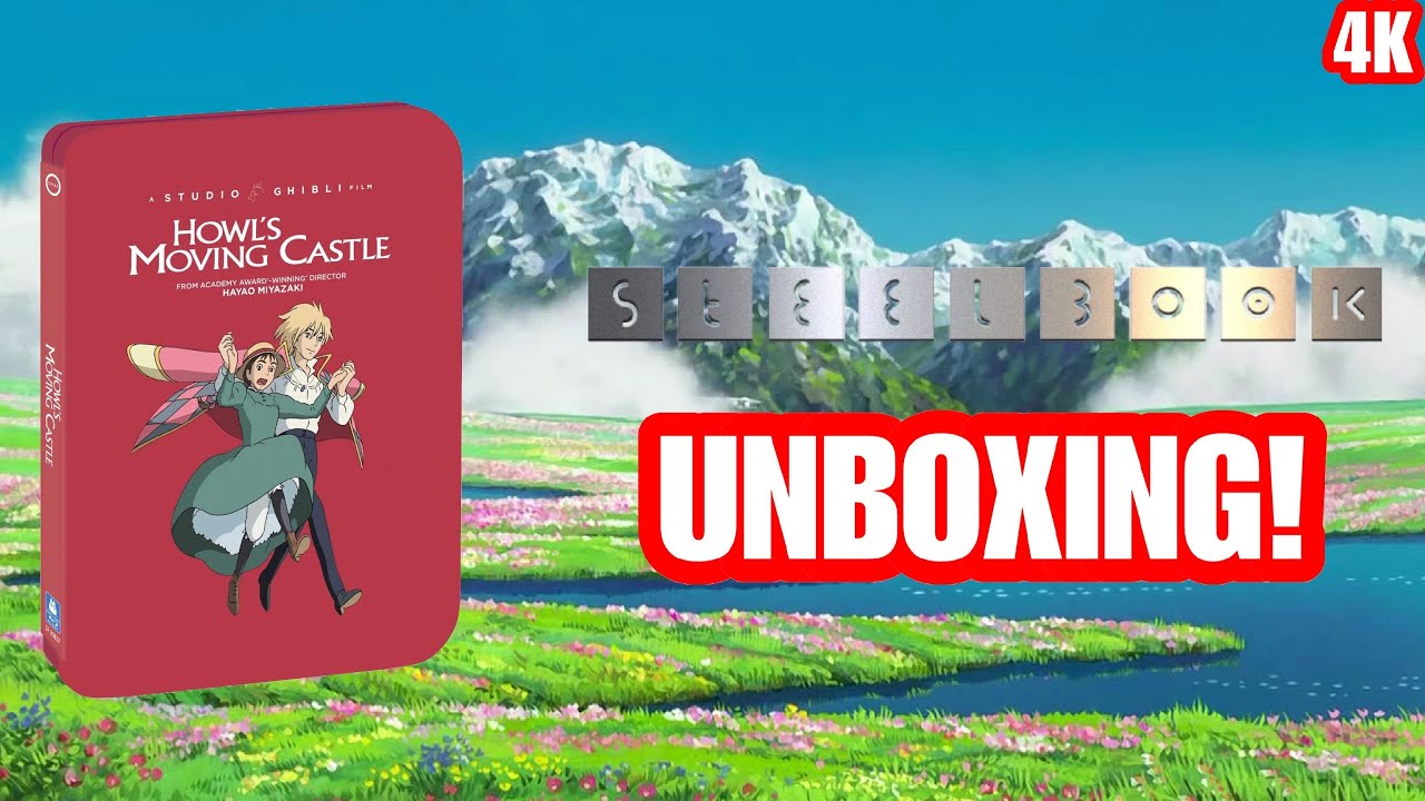 HOWL’S MOVING CASTLE (Steelbook) Unboxing and Review With Commentary ...