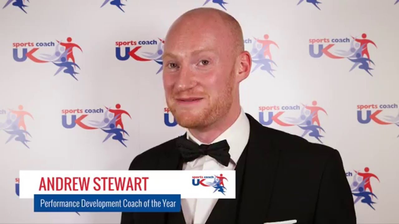 Andrew Stewart - Performance Development Coach of the Year - YouTube