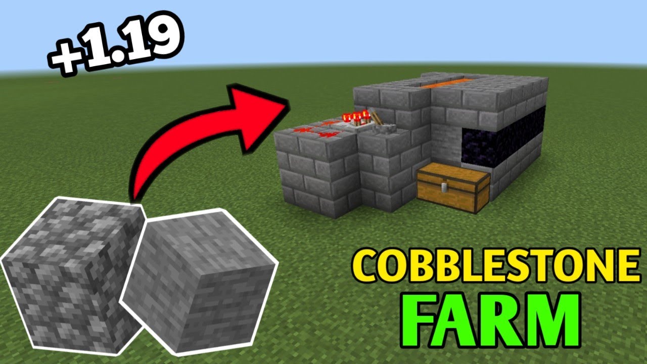 cobblestone farm # cobblestone farm 👍👍👍👍👍🌎🌎 - YouTube