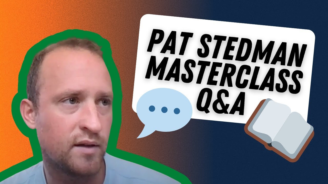 Pat Stedman Masterclass Q&A (A Taste of Coaching) - YouTube