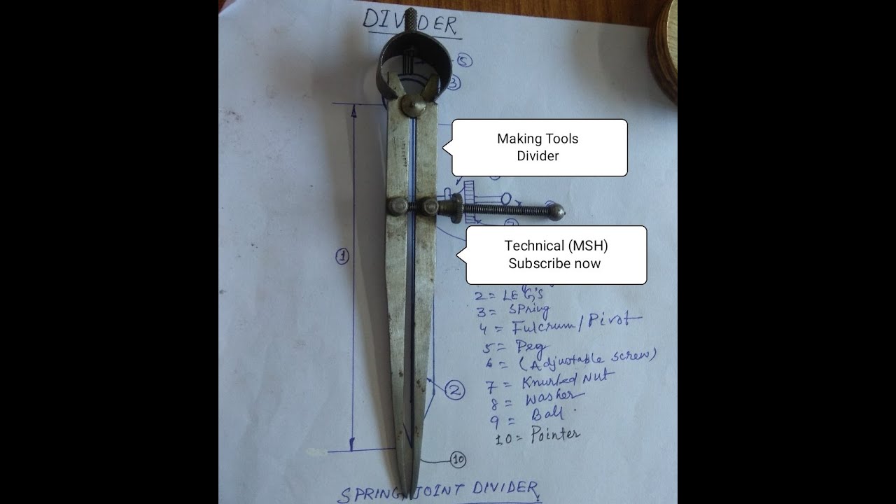 Divider -Engineering Marking Tools (Mechanical/ITI Engg.) PART-02 ...