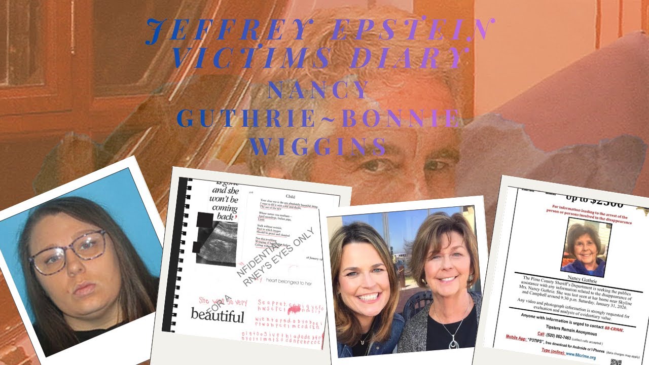 JEFFREY EPSTEIN~NANCY GUTHRIE~BONNIE WIGGINS & KATIE PROUDFOOT BEING ...