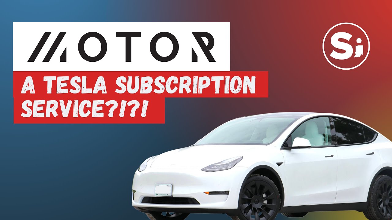 a tesla subscription service? our first steps with motorev.net - YouTube